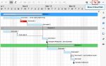 Gantt chart Critical Path Method (Cpm) Template Excel