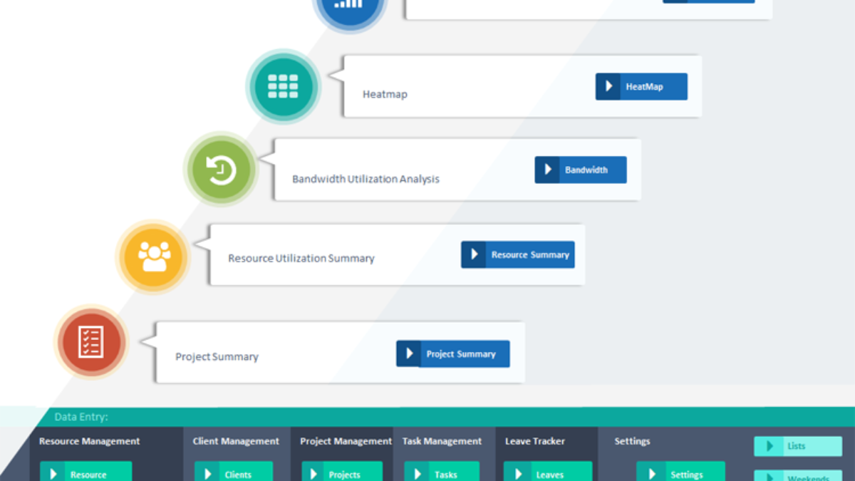 Project Resource Management Excel Template