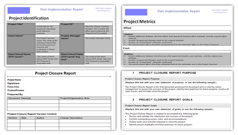 Project Documentation Template Word for Project Management